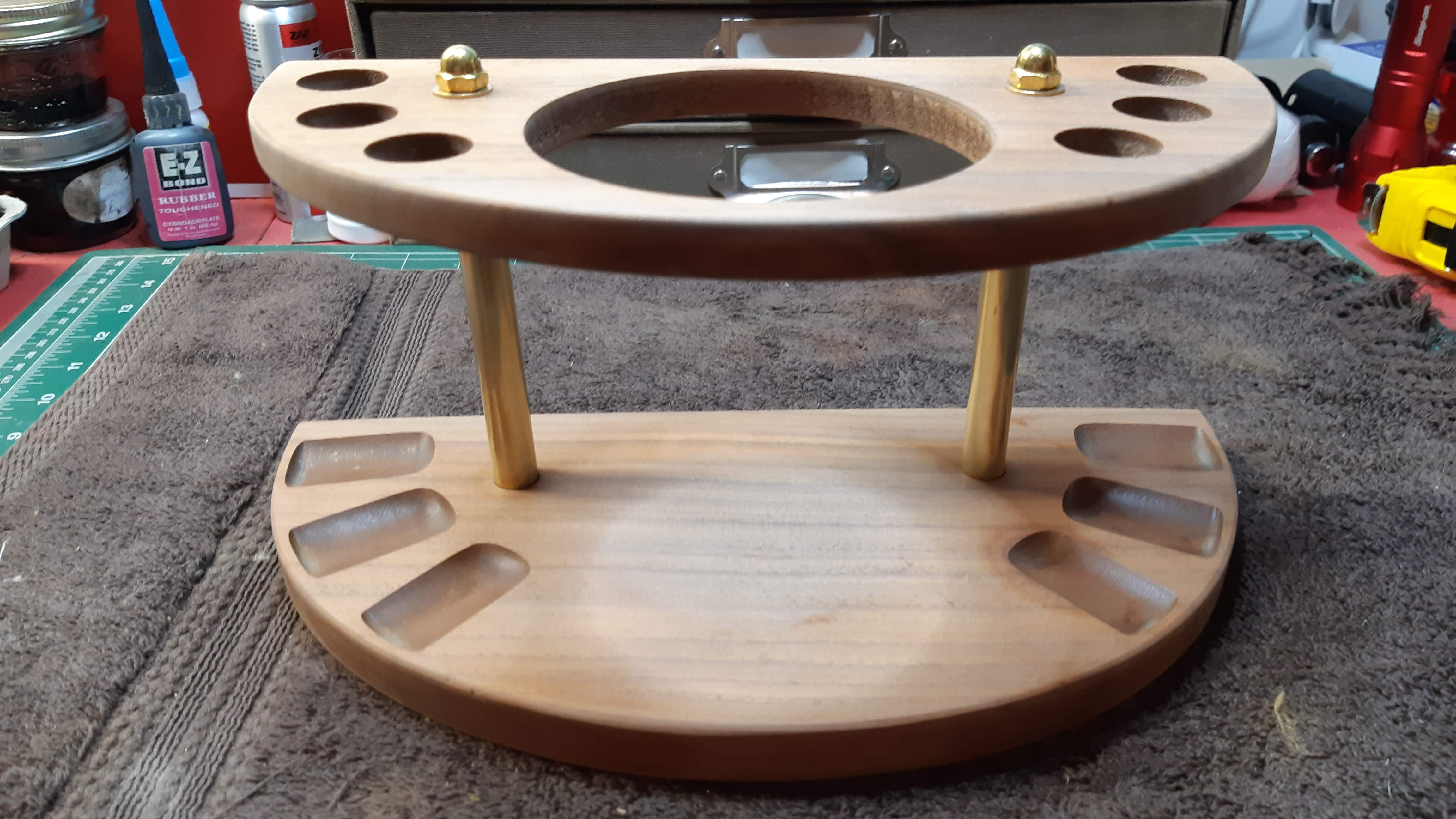 A Change of Pace Today – Refinishing a Mid-Century Dun-Rite Walnut Pipe ...