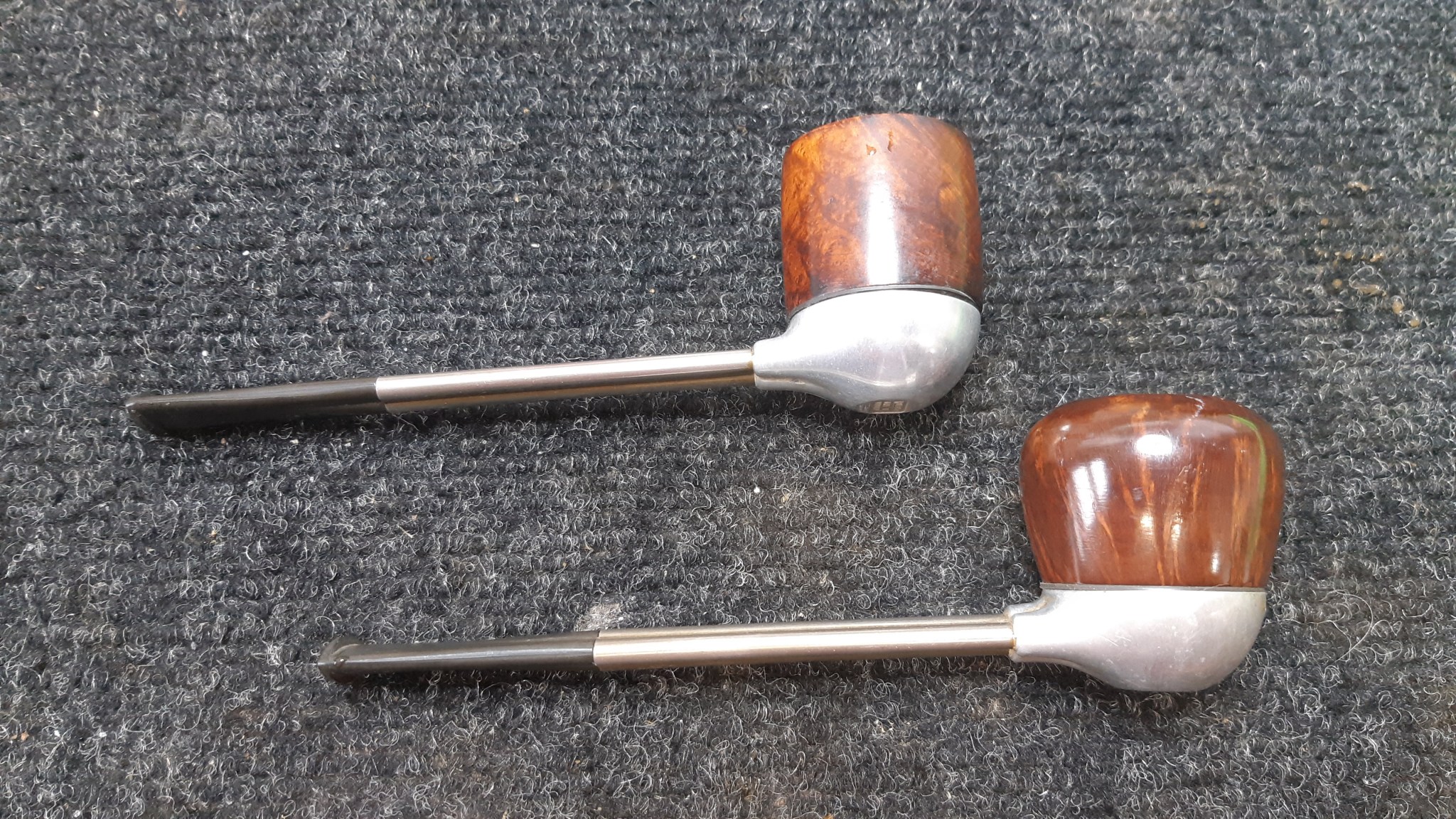 A Brief Foray into Metal Pipes with a Pair of Ronson 3-Ways